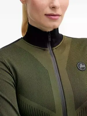 Fusalp Ribbed-knit Logo Patch Jacket
