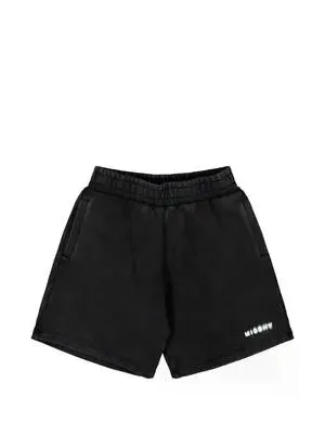 MISBHV Community Logo-print Track Shorts