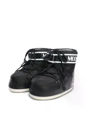 Moon Boot Logo Print Lace-up Snow Boots