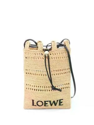 Loewe Gold Tone Bucket Bags