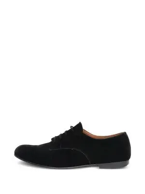 DANIELA GREGIS Lace-up Velvet Loafers