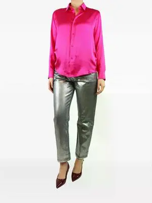GOLDEN GOOSE Metallic Effect Jeans