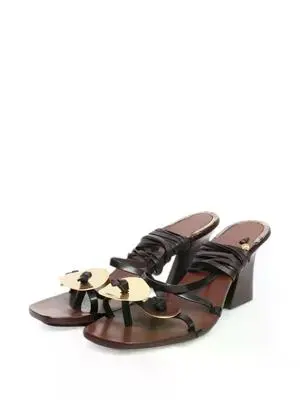 Tory Burch Patos Lace-up Heeled Sandals
