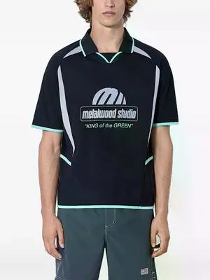 Metalwood Studio Logo Polos For Men