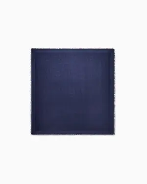 Giorgio Armani Foulard In Silk Jacquard - Blue