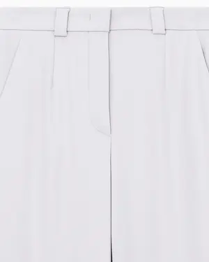 Giorgio Armani Technical Cady Straight-leg Trousers