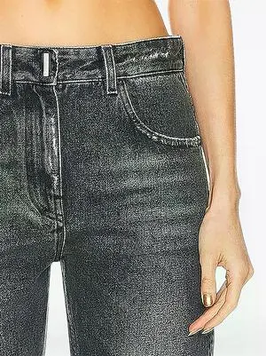 Givenchy Distressed Effect Denim Shorts