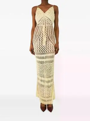 FLOOK Crochet Maxi Dress