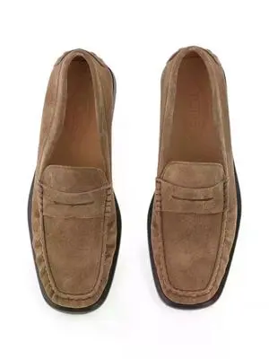 TOD'S Suede Slip-on Loafers