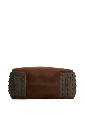 TOD'S Gommino Suede Shoulder Bag