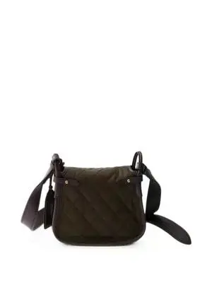 Prada Corsaire Re-nylon And Leather Mini Shoulder Bag - Green