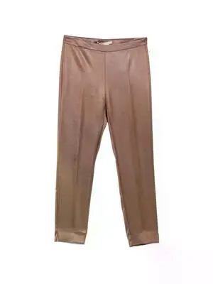 PENNYBLACK Pagaia Satin Finish Pressed-crease Trousers