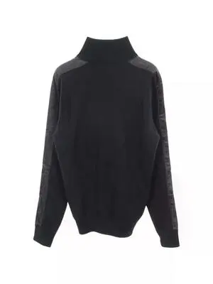 Dior Oblique Paneled High Neck Sweater