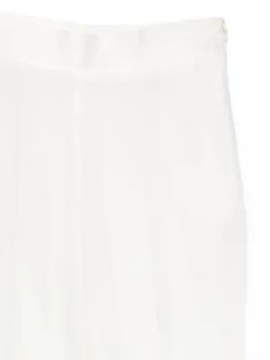 SIMONA CORSELLINI Pressed-crease Cropped Trousers