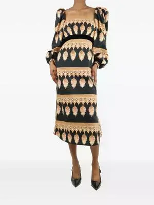 Johanna Ortiz Midi Day Dresses