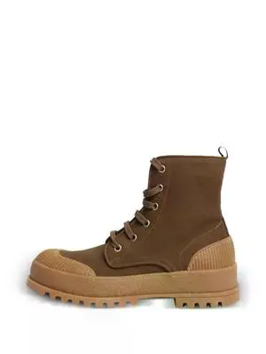 Max Mara Lace-up Ankle Boots