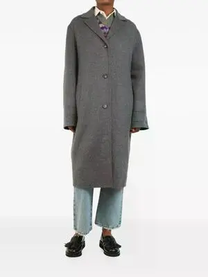 JOSEPH Single-breasted Cashmere Coat