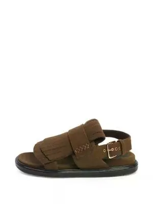 Marni Gold Tone Sandals For Women