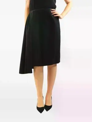 Prada Asymmetric Midi Skirt