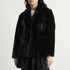 NOTHING WRITTEN Misha Faux Fur Jacket