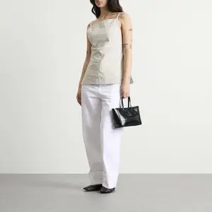 NOTHING WRITTEN Ain Croco Tote Bag