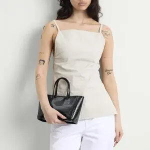 NOTHING WRITTEN Ain Croco Tote Bag