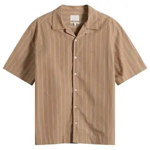 A.p.c. Chemise Beckett Logo Shirt - Beige