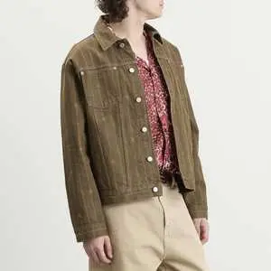 Drole De Monsieur Monogram Denim Jacket