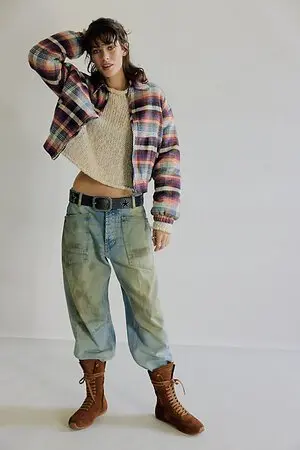 We The Free Moxie Pull-on Barrel Jeans