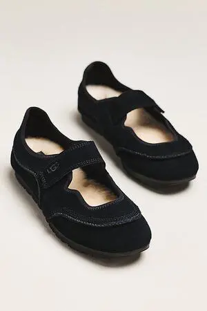UGG Quill Mary Jane Flats - Black