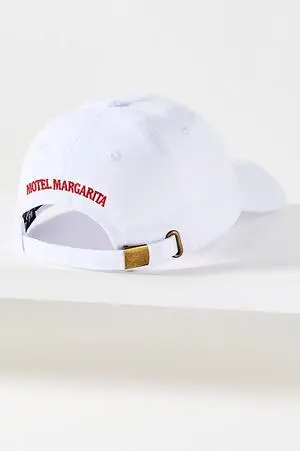 MOTEL MARGARITA Buy Me Margs Dad Cap - White