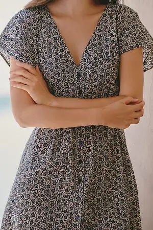 Z Supply Sanna Iris Midi Dress
