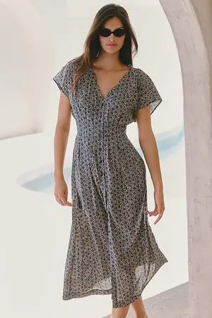 Z Supply Sanna Iris Midi Dress