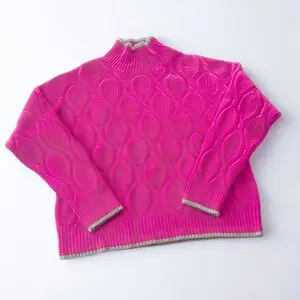 MAISON LOINTAINE Sweater No One Is Me Pure Prestige Cashmere - Pink