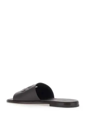 Dolce & Gabbana Leather Slides