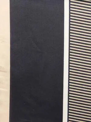Saint Laurent Cassandre Striped Silk Charmeuse Stole