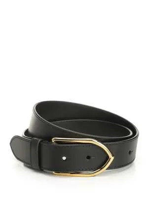 Jacquemus Bambino Belt With Square Buckle - Black