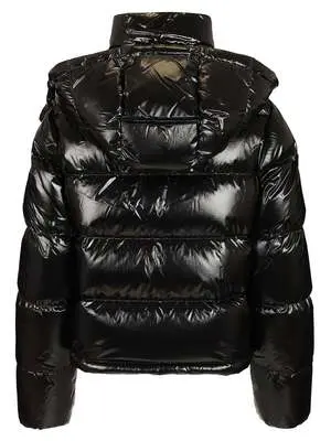Moncler Niveole Short Nylon Down Jacket - Black