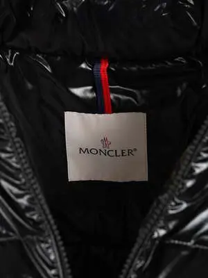 Moncler Niveole Short Nylon Down Jacket - Black