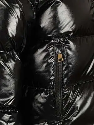 Moncler Niveole Short Nylon Down Jacket - Black