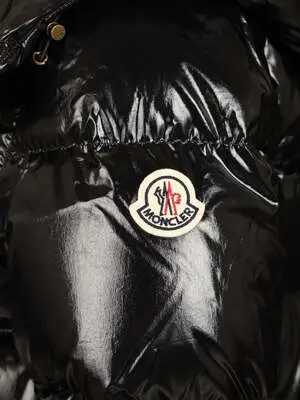 Moncler Niveole Short Nylon Down Jacket - Black