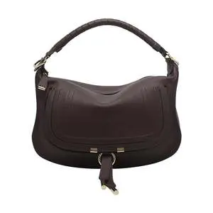 Chloé Marcie Shoulder Bag - Brown