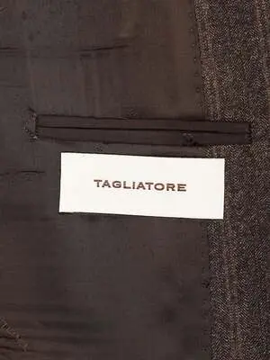 Tagliatore Single-breasted Suit In Super 110s Wool