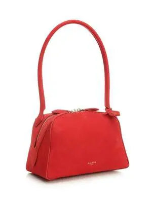 Alaïa Small Bowling Shoulder Bag - Red