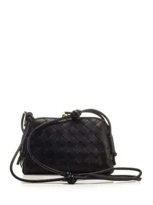 Bottega Veneta Concert Clutch - Black