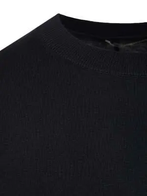 Max Mara Cotton, Silk, And Cashmere Crew Neck Sweater