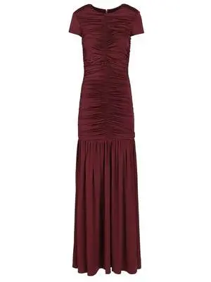 ROTATE BY BIRGER CHRISTENSEN Long Gathered Dress - Multicolor
