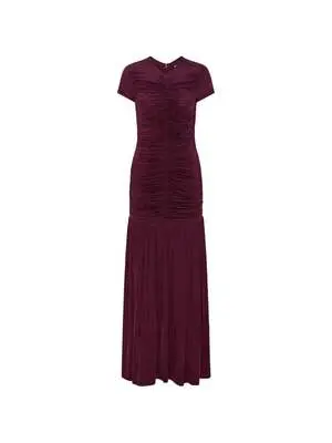 ROTATE BY BIRGER CHRISTENSEN Long Gathered Dress - Multicolor