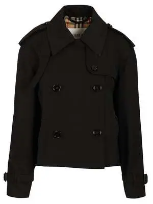 Burberry Mayfair Trench Jacket - Black