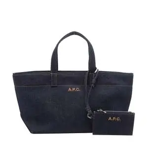 A.p.c. Small Le Drommer Tote Bag - Blue